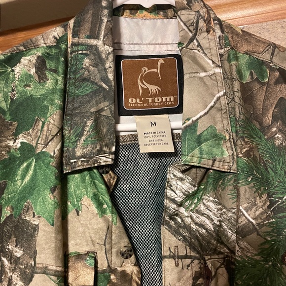 Ol’ Tom | Other | Ol Tom Turkey Hunting Long Sleeve Shirt With Hat Vest ...